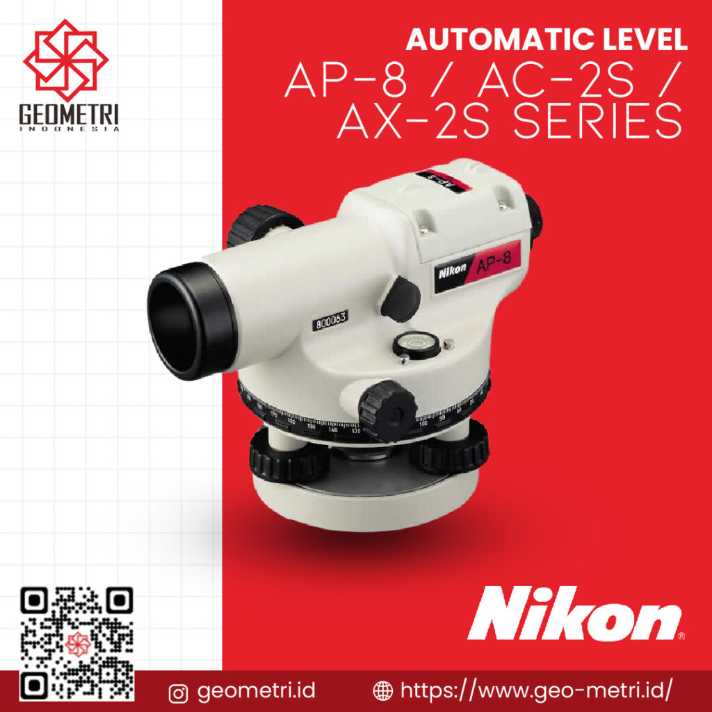 Jual automatic level nikon ac2s Series Yogyakarta - Geometri Indonesia