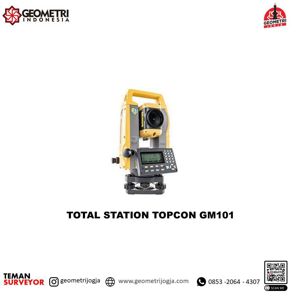 Jual Total Station Topcon GM 101 Geometri Yogyakarta